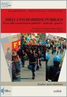 VOLUME: DIECI ANNI DI ORDINE PUBBLICO - Associazione Nazionale ...